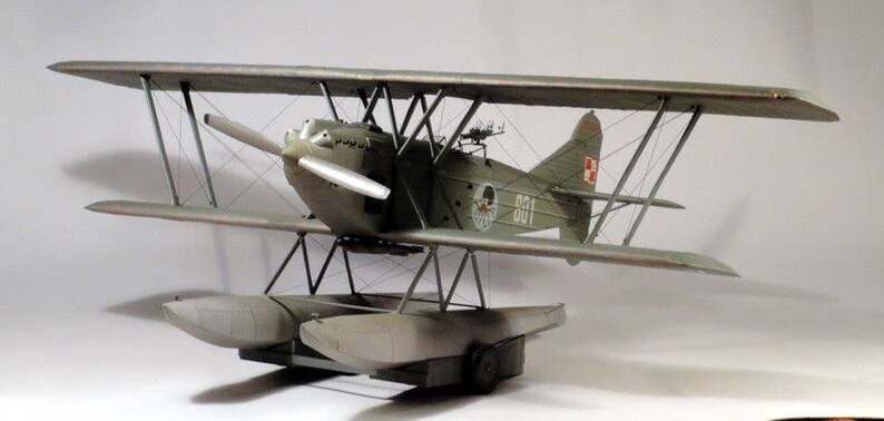 Papercraft Kit Po-2 Biplane 3d Paper Model Crafting Kit PDF Plans to ...