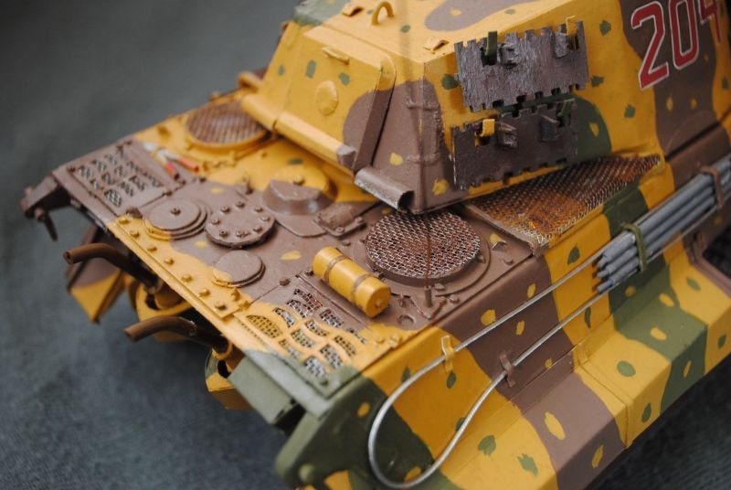 Papercraft Kit Tiger 2 Tank 3d Paper Model Crafting Kit PDF Plans to ...