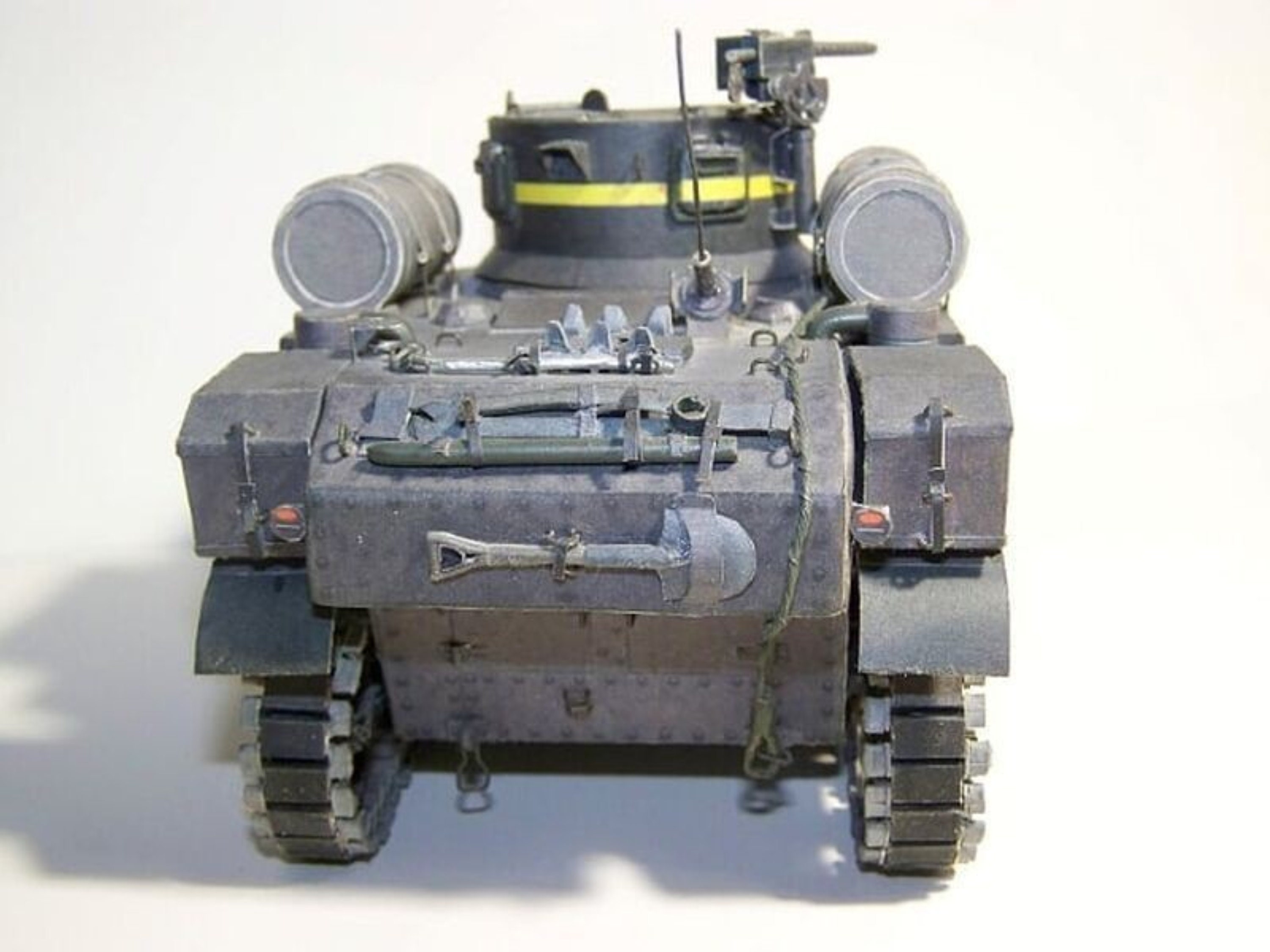 Kit PaperCraft M3A1 Stuart US Tank Kit de création de modèle 3D en ...