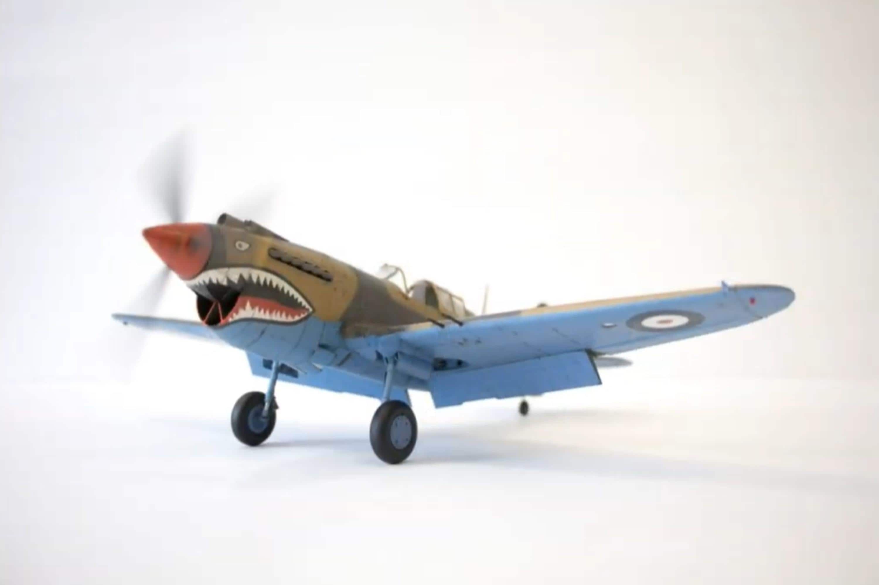 Papercraft Kit Curtiss P-40 Tomahawk Airplane 3d Paper Model Crafting ...