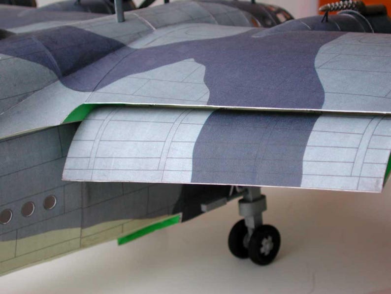 Papercraft Kit MKII Sunderland Plane 3d Paper Model Crafting PDF Plans ...