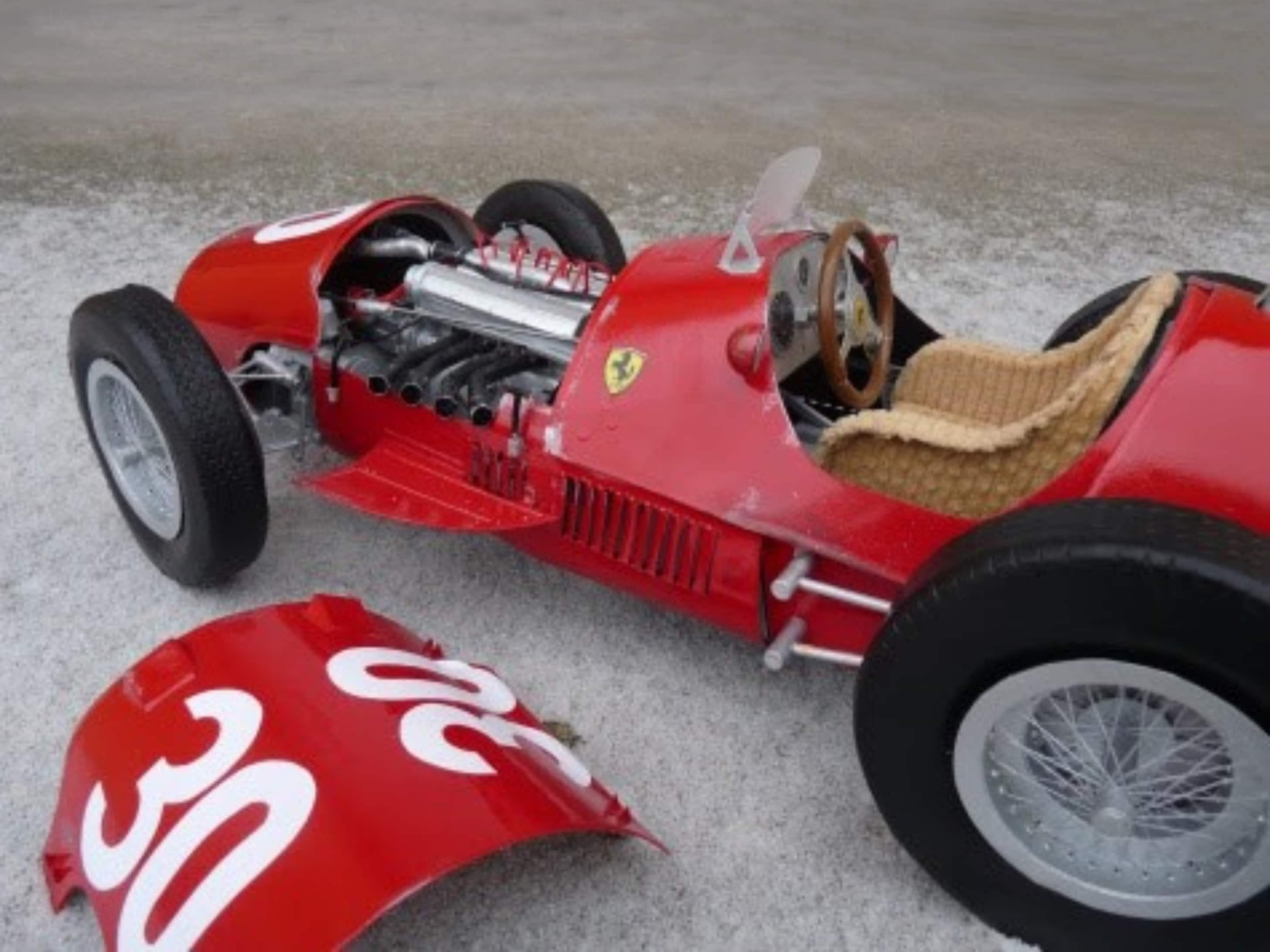 Papercraft Kit Ferrari 500 Car 3d Paper Model Crafting PDF Plans DIY ...