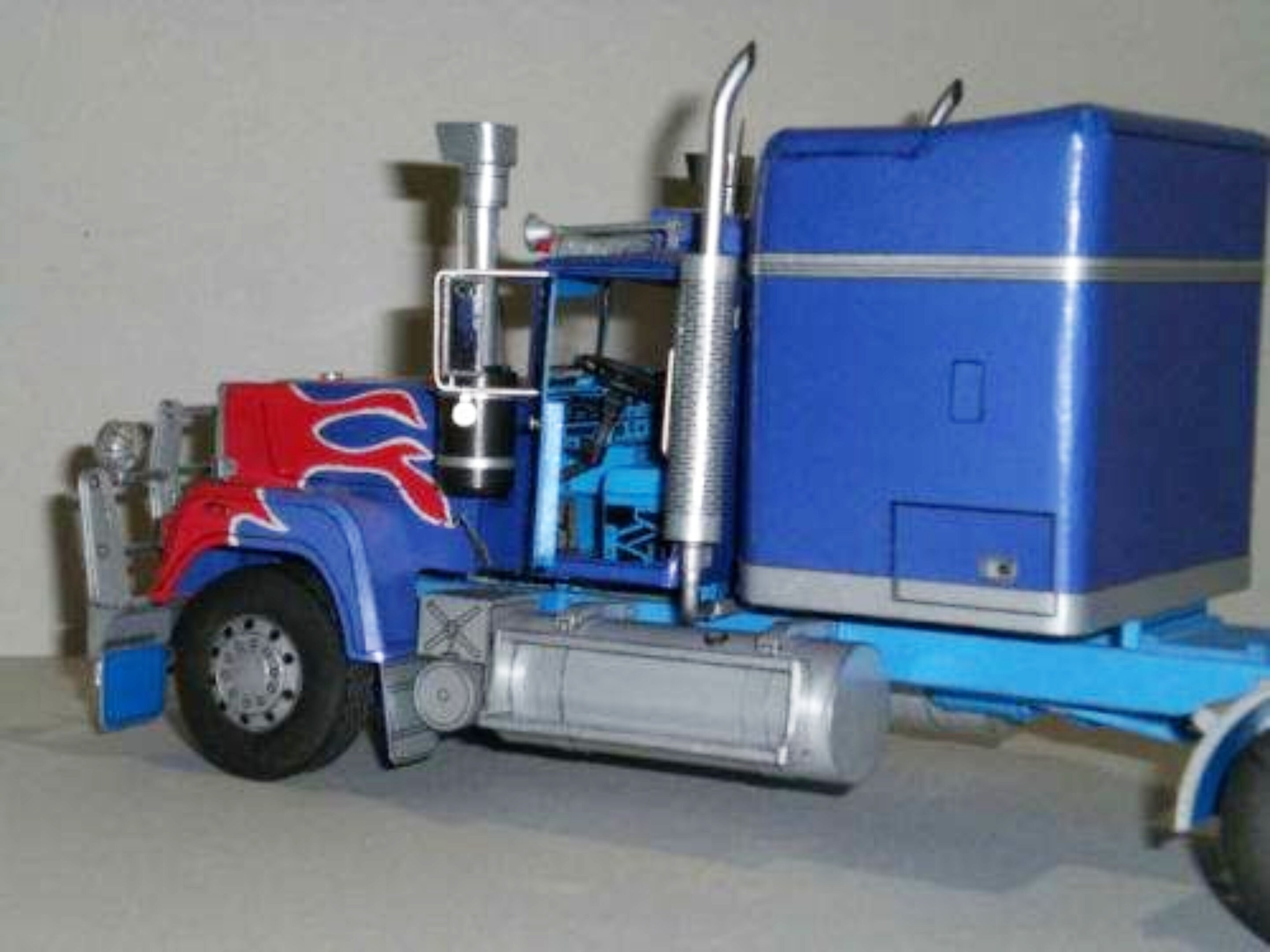 Papercraft Kit Mack Super-liner Truck 3d Paper Model Crafting Kit PDF ...