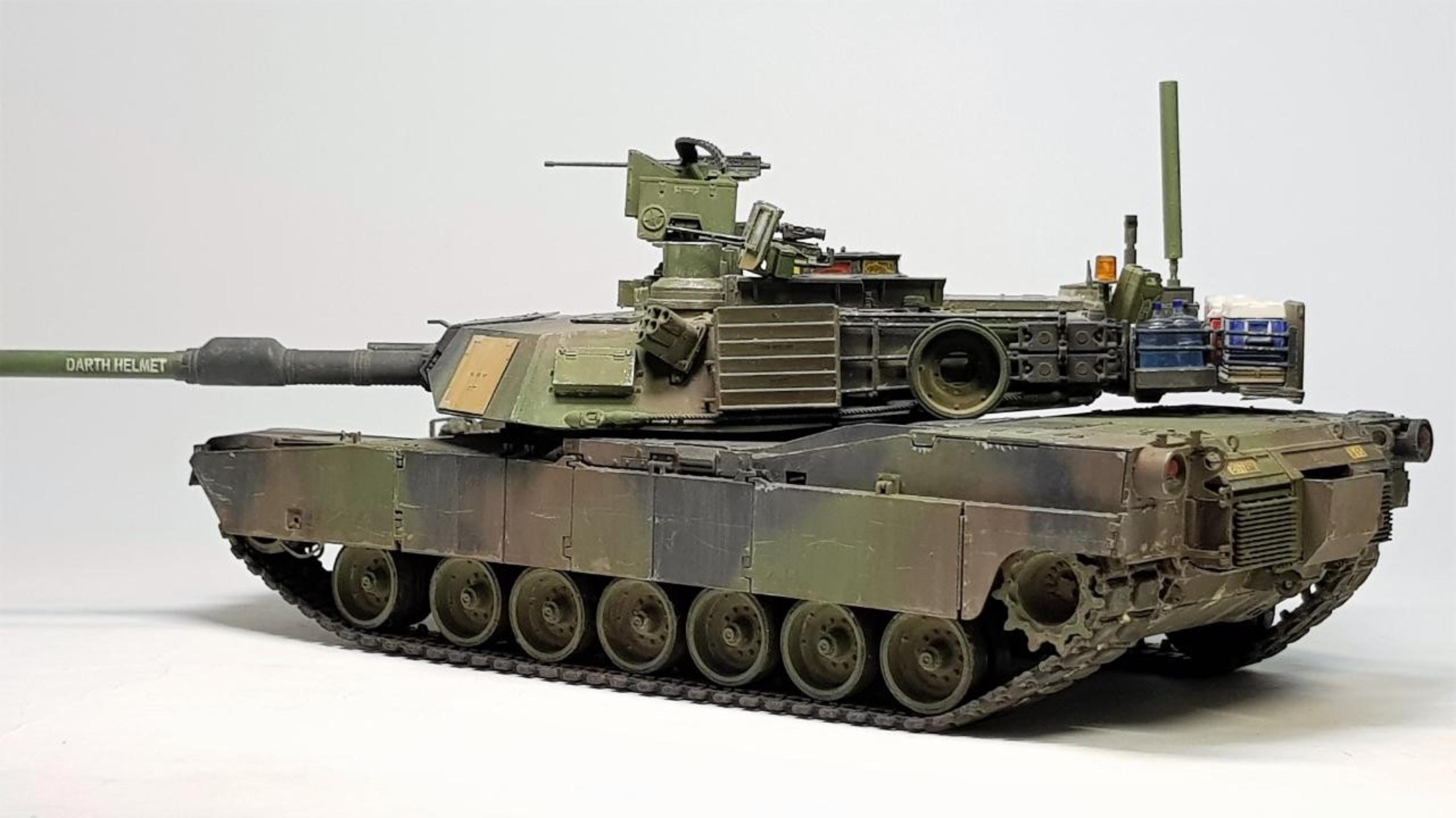 Papercraft Kit M1A2 Abrams Tank 3d Paper Model Crafting Kit PDF Plans ...