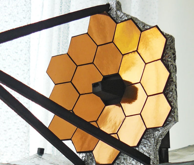 Papercraft Kit James Webb Space Telescope 3d Paper Model Crafting Kit ...