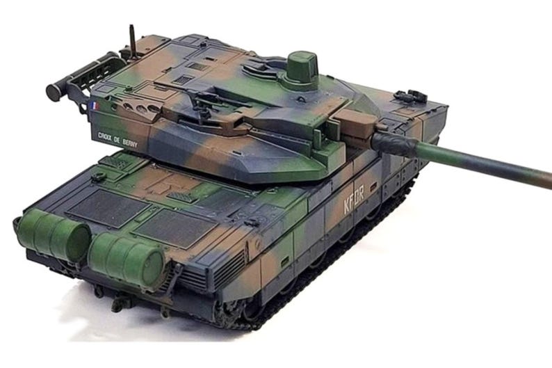 Papercraft Kit Leclerc Main Battle Tank 3d Paper Model Crafting Kit PDF ...