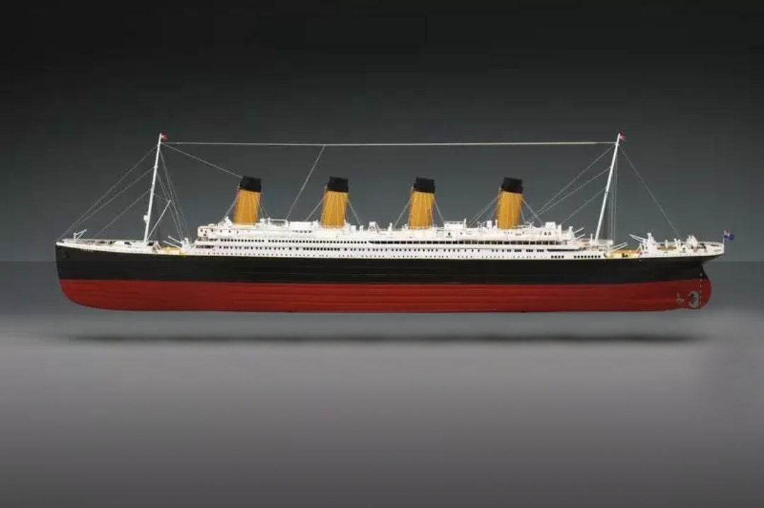 Papercraft Kit Titanic Ship 3d Paper Model Crafting Kit PDF Plans to ...