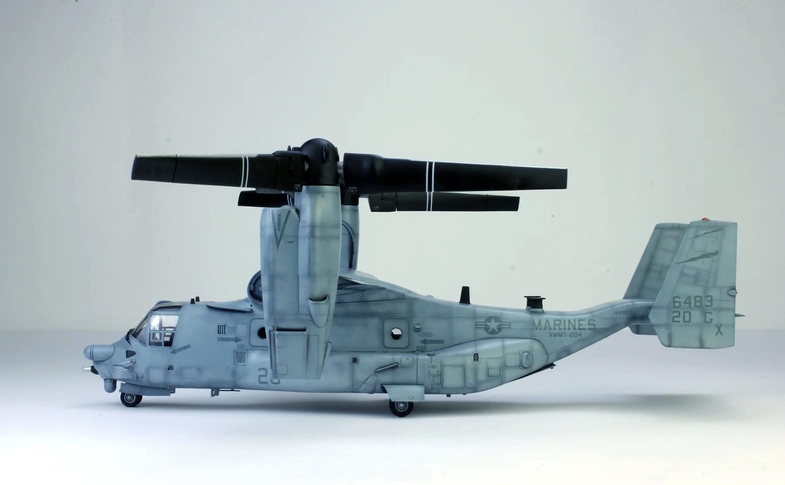 Papercraft Kit V-22 Osprey Tiltrotor Helicopter 3d Paper Model Crafting ...