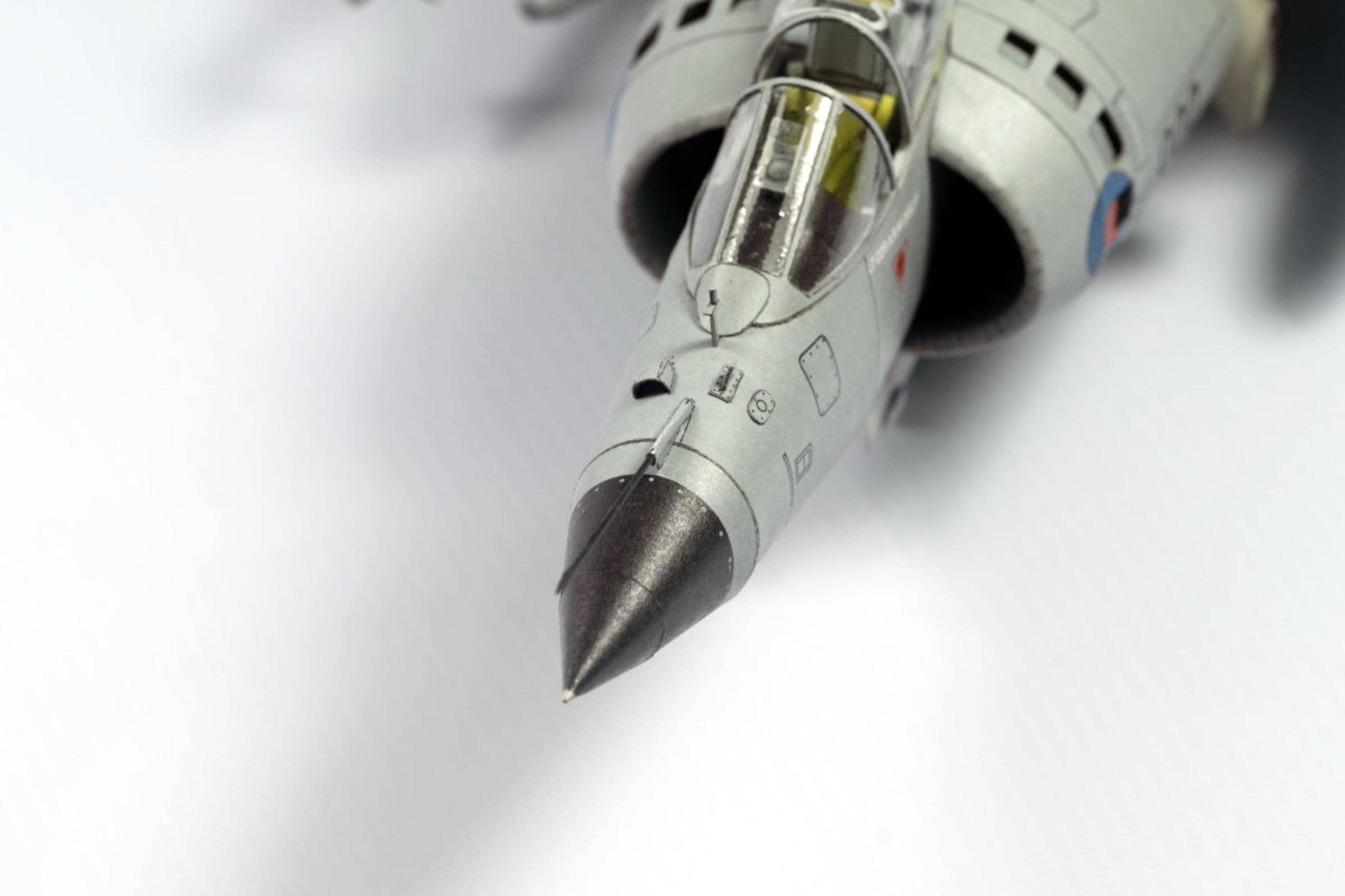 Papercraft Kit Harrier Jet 3d Paper Model Crafting Kit PDF Plans DIY ...