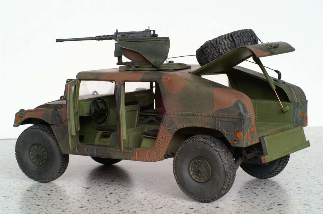 Hummer, PDF File, Tiny Papercraft Paper Color Model for Print, Cut ...
