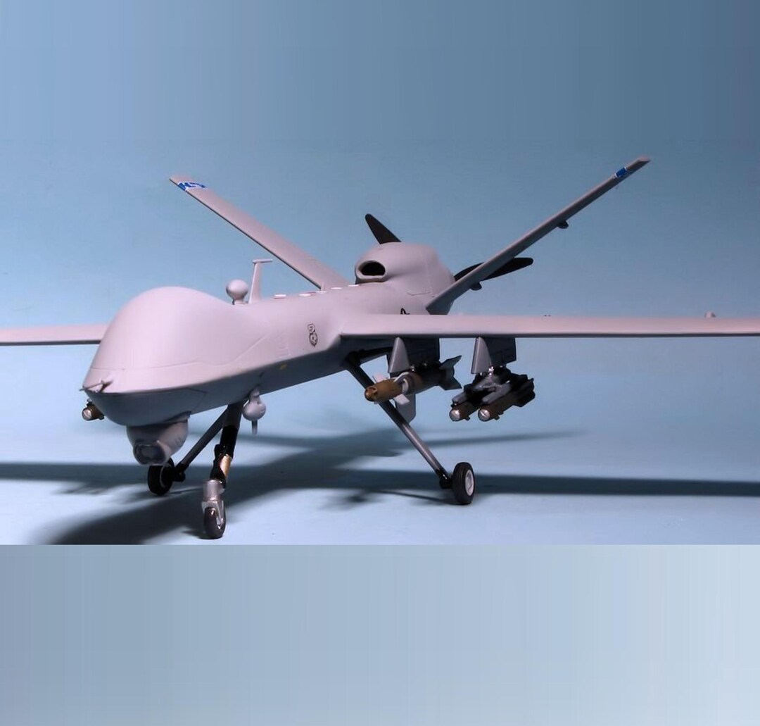 Papercraft Kit Reaper Drone MQ-9 3d Paper Model Crafting PDF Plans DIY ...