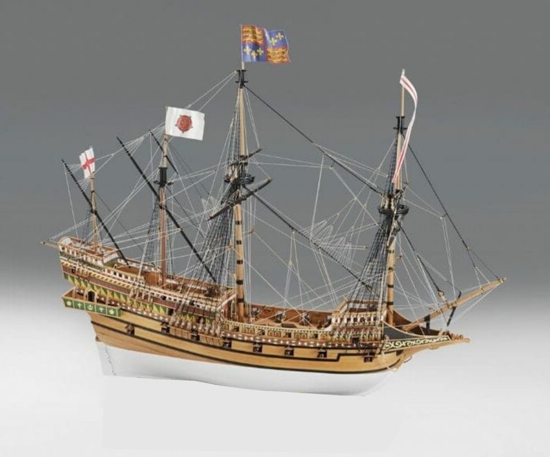 Papercraft Kit HMS Revenge Frigate 3d Paper Model Crafting Kit PDF ...