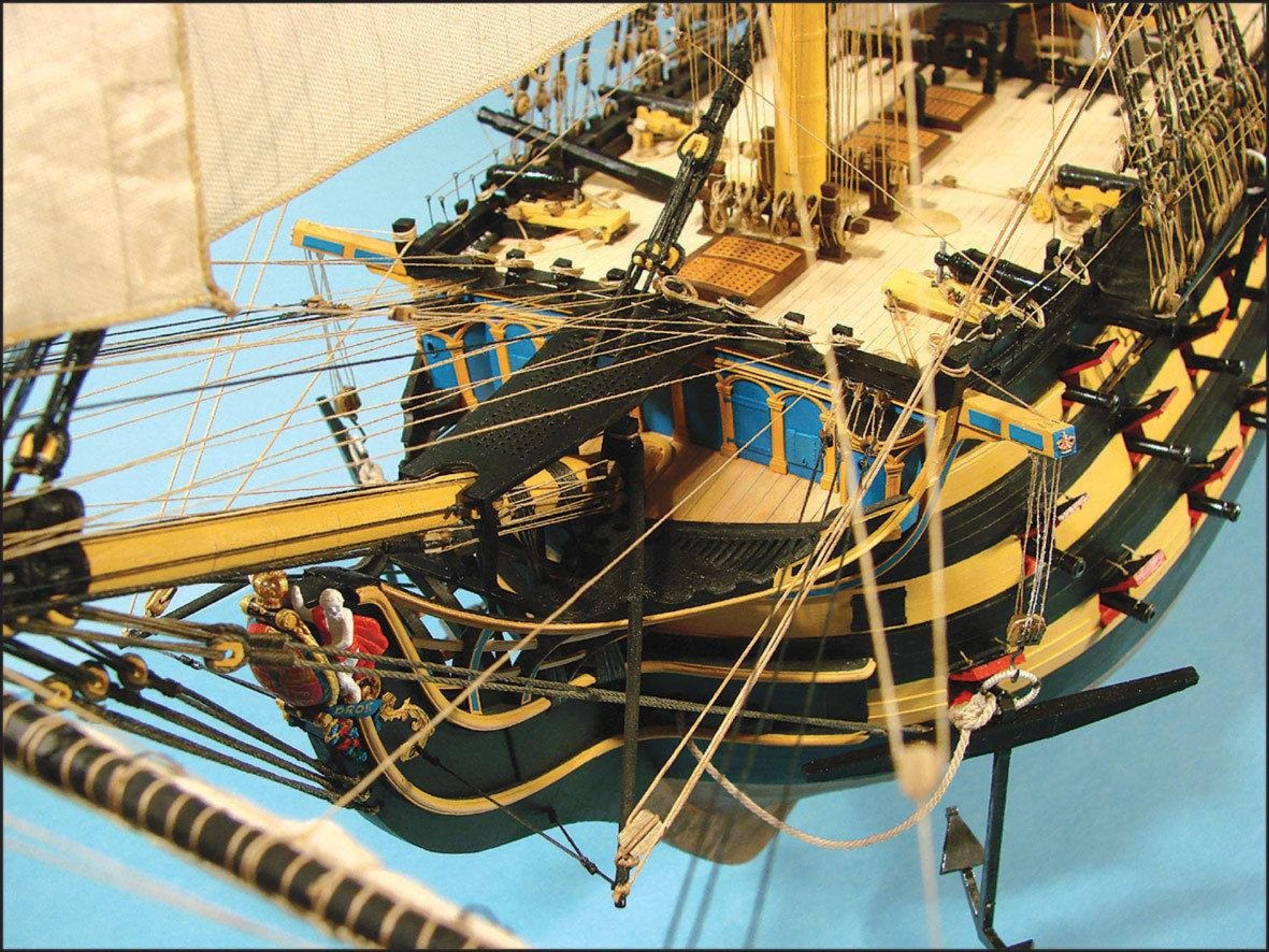Papercraft Kit HMS Victory Ship 3d Paper Model Crafting Kit PDF Plans ...
