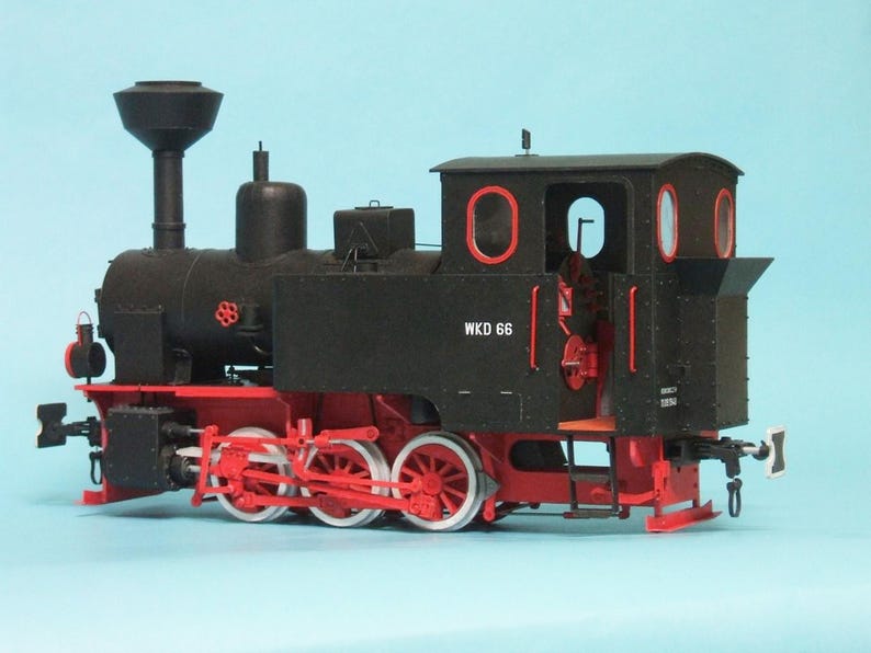 Papercraft Kit Train Cn2t Orenstein & Koppel Steam Locomotive 3d Paper ...