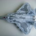 Papercraft Kit F-22 Raptor Airplane 3d Paper Model Crafting Kit PDF ...