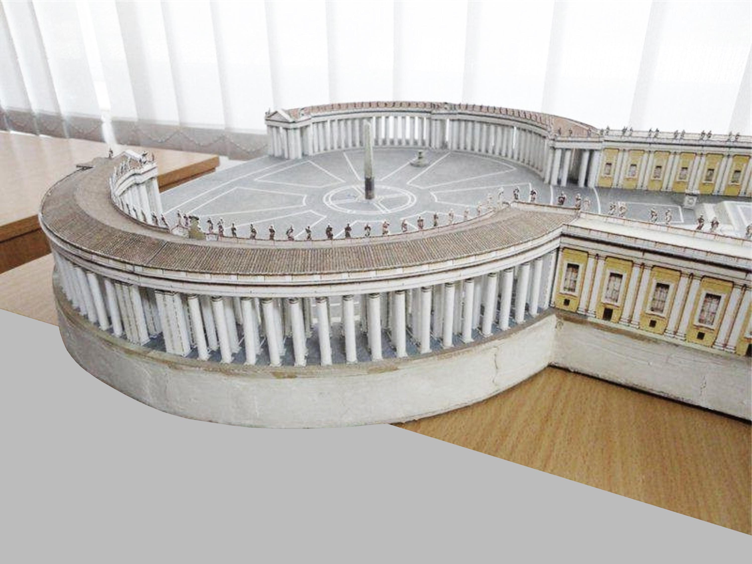 Papercraft Kit St. Peter's Basilica Vatican Simple 3d Paper Model ...