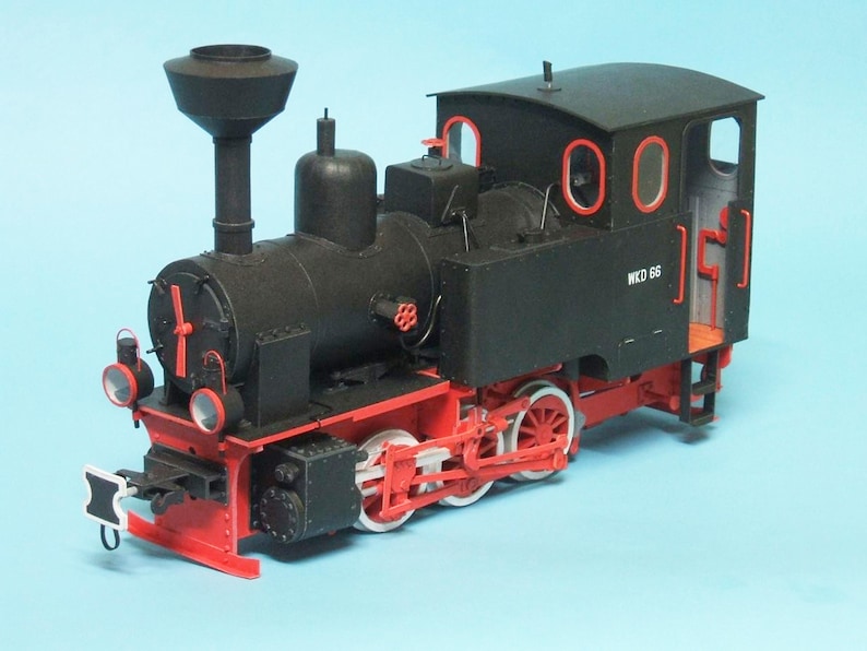 Papercraft Kit Train Cn2t Orenstein Koppel Locomotive 3d Paper Model ...