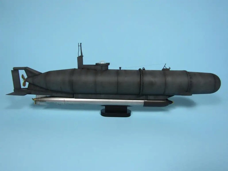 Papercraft Kit U-boat Submarine 3d Paper Model Crafting Kit PDF Plans ...