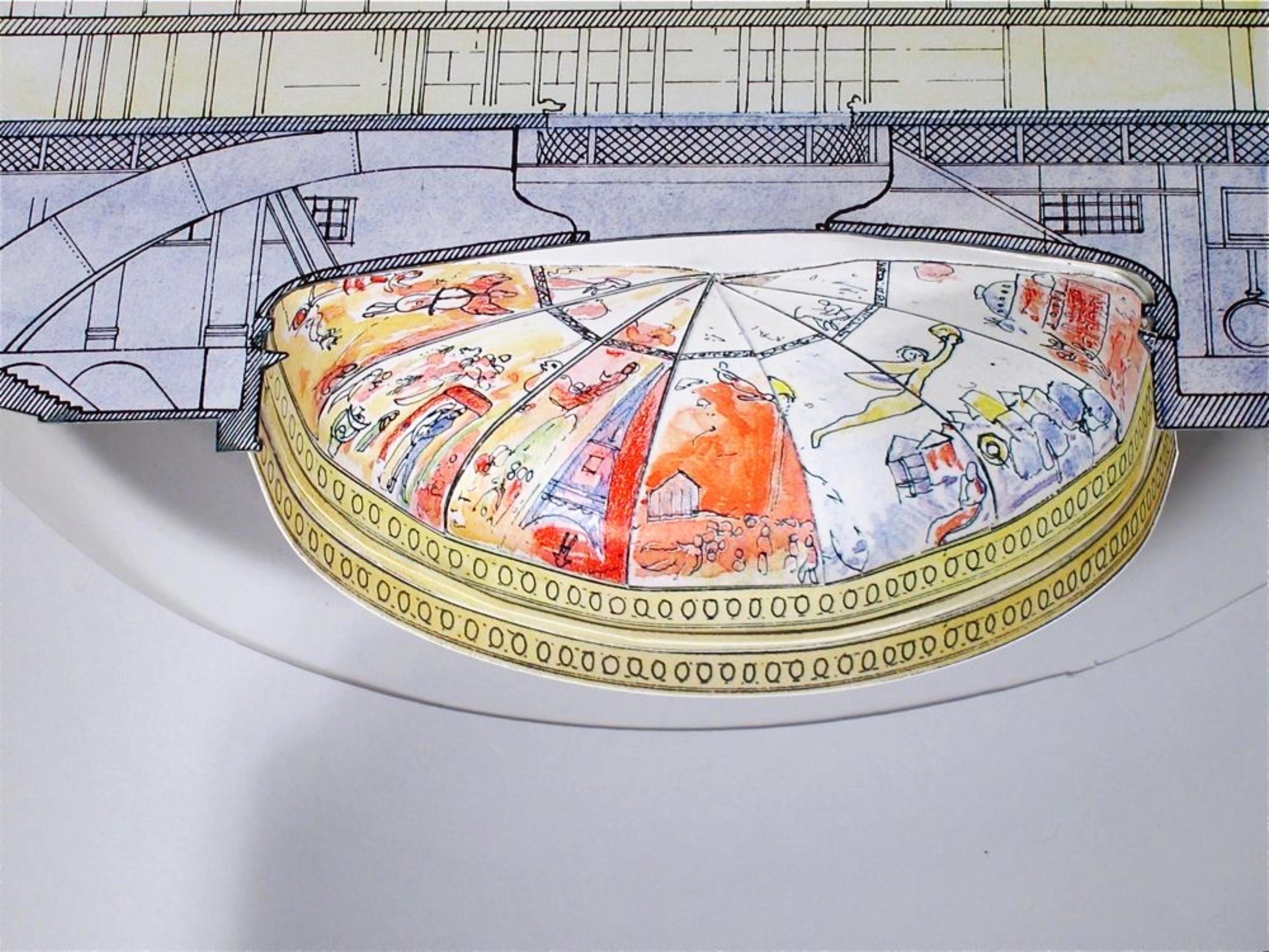 Papercraft Kit Paris Opera House 3d Paper Model Crafting Kit PDF Plans ...