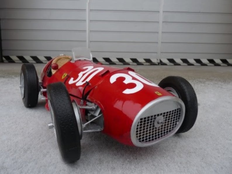 Papercraft Kit Ferrari 500 Car 3d Paper Model Crafting PDF Plans DIY ...