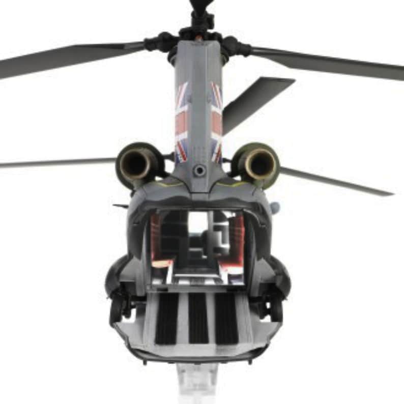 Papercraft Kit Chinook Helicopter 3d Paper Model Crafting Kit PDF Plans ...