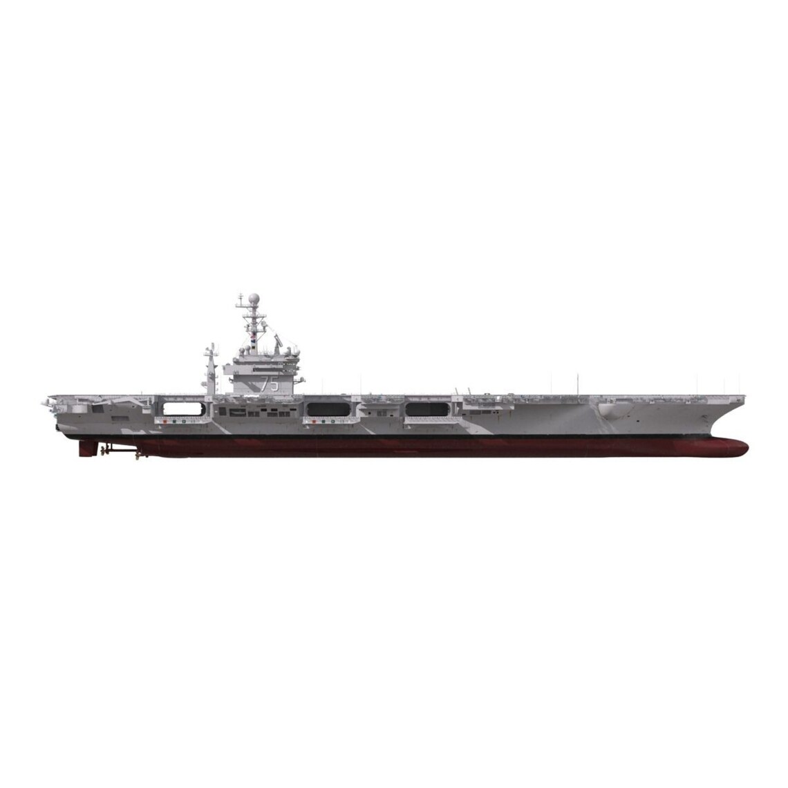 Papercraft Kit USS Harry S Truman Aircraft Carrier 3d Paper Model ...