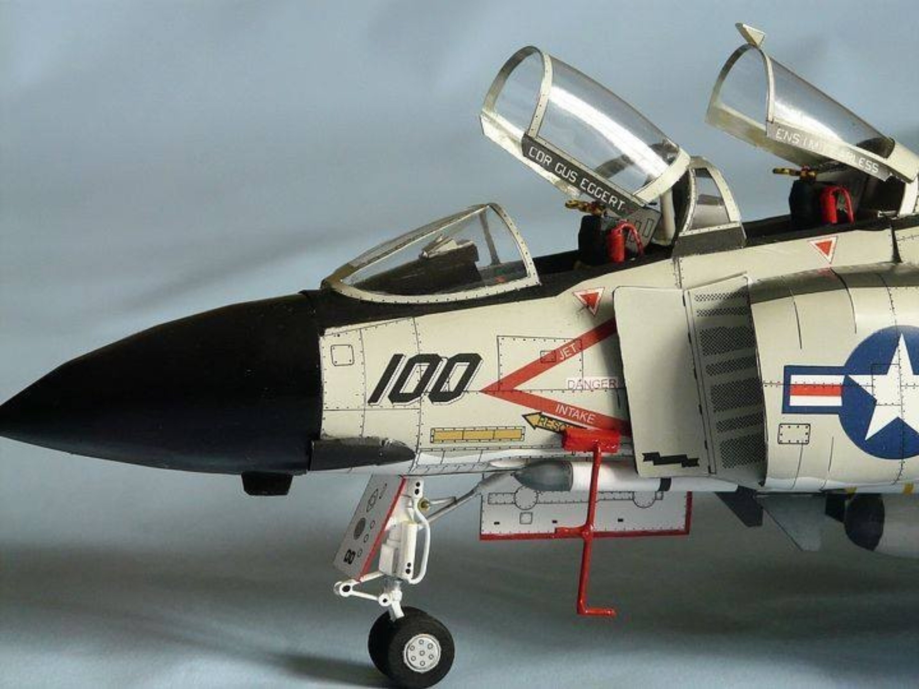 Papercraft Kit F-4 Phantom Plane 3d Paper Model Crafting PDF Plans DIY ...