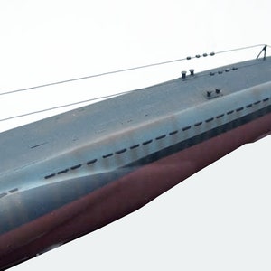 Papercraft Kit VII-A U-boat Submarine 3d Paper Model Crafting Kit PDF ...