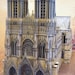 Papercraft Kit Reims Cathedral 3d Paper Model Crafting Kit PDF Plans to ...