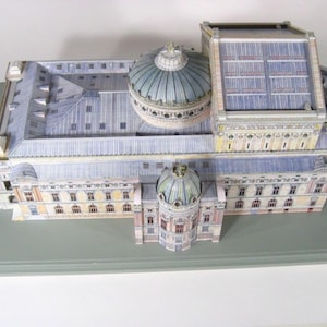 Papercraft Kit Paris Opera House 3d Paper Model Crafting Kit PDF Plans ...
