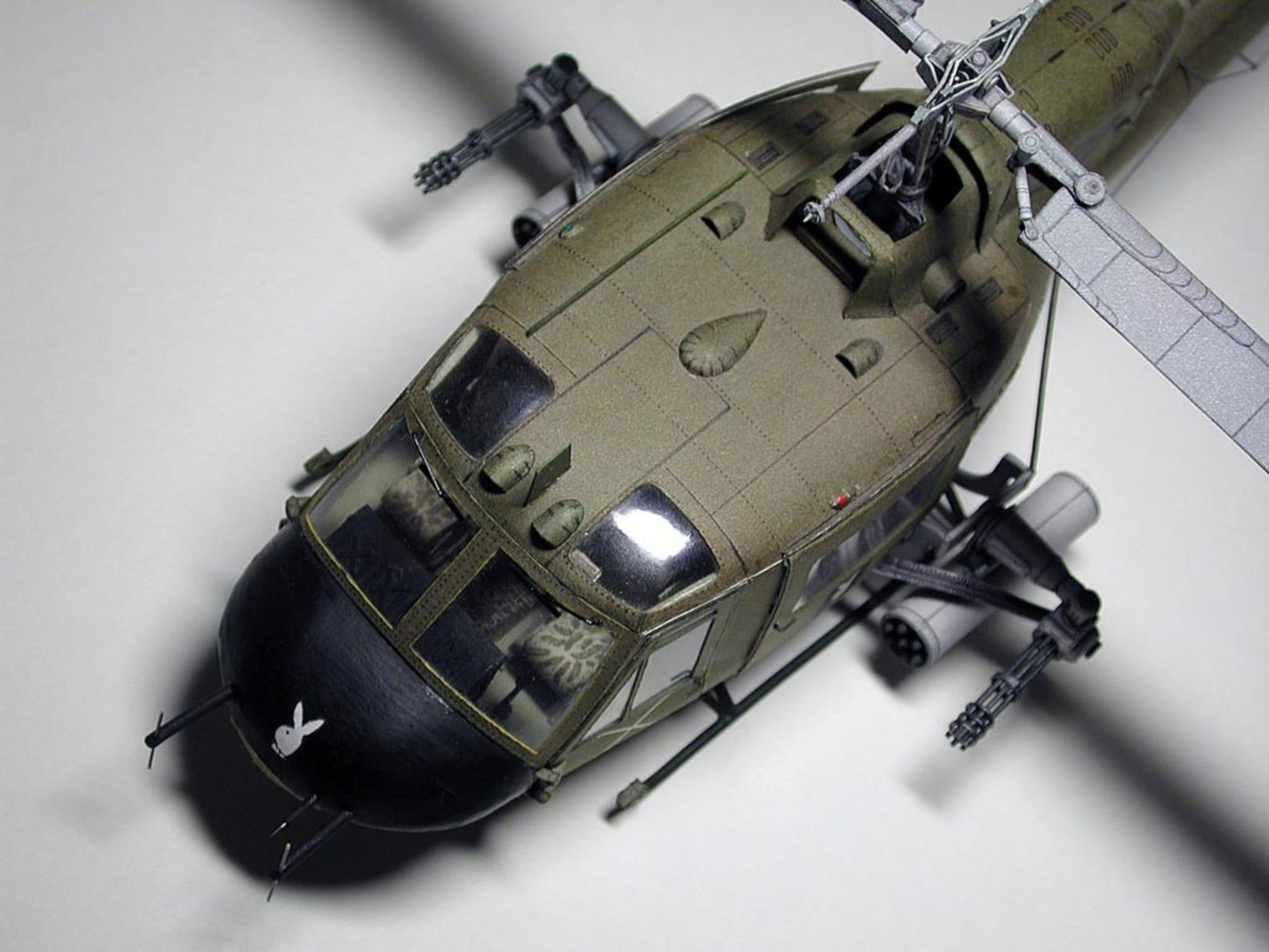 Papercraft Kit Bell Helicopter 3d Paper Model Crafting Kit PDF Plans to ...