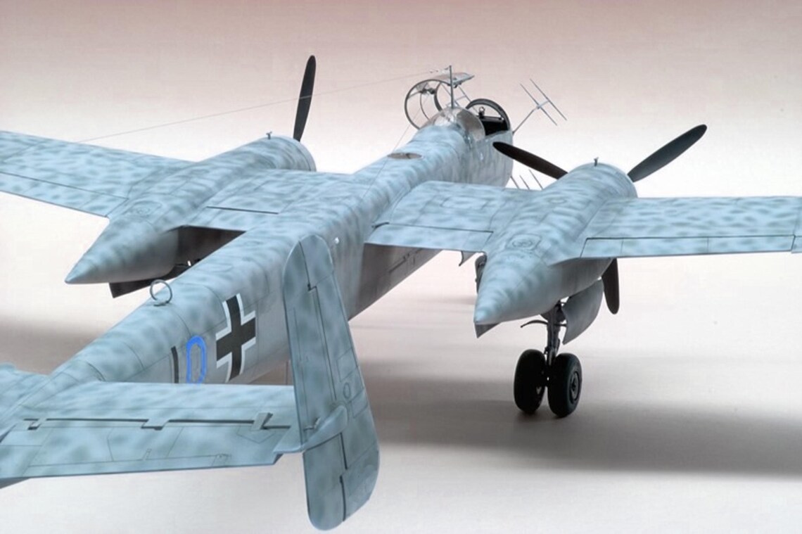 Papercraft Kit Heinkel He 219 Uhu Eagle-owl Airplane 3d Paper Model ...