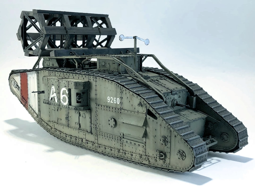 Papercraft Kit Mark IV British WWI Tank 3d Paper Model Crafting Kit PDF ...