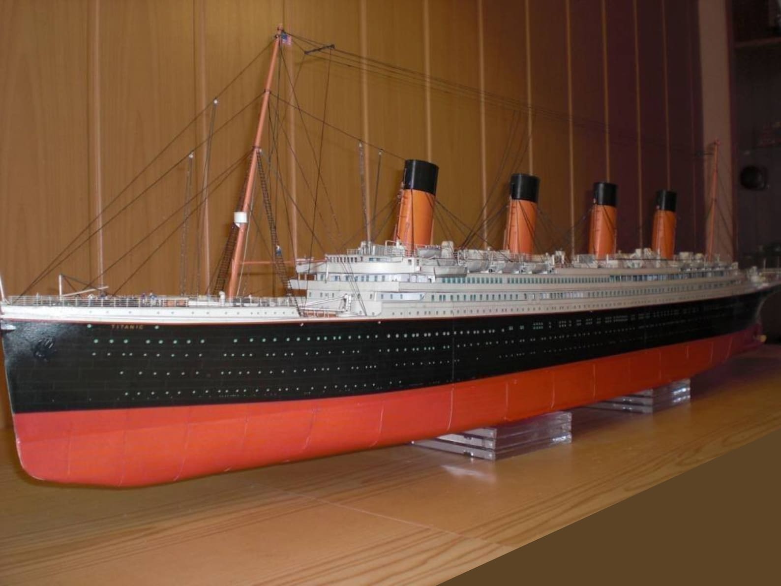 Papercraft Kit Titanic Ship 3d Paper Model Crafting Kit PDF Plans to ...