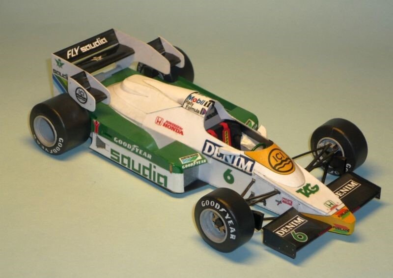 Papercraft Kit F1 Race Car 3d Paper Model Crafting Kit PDF Plans to ...