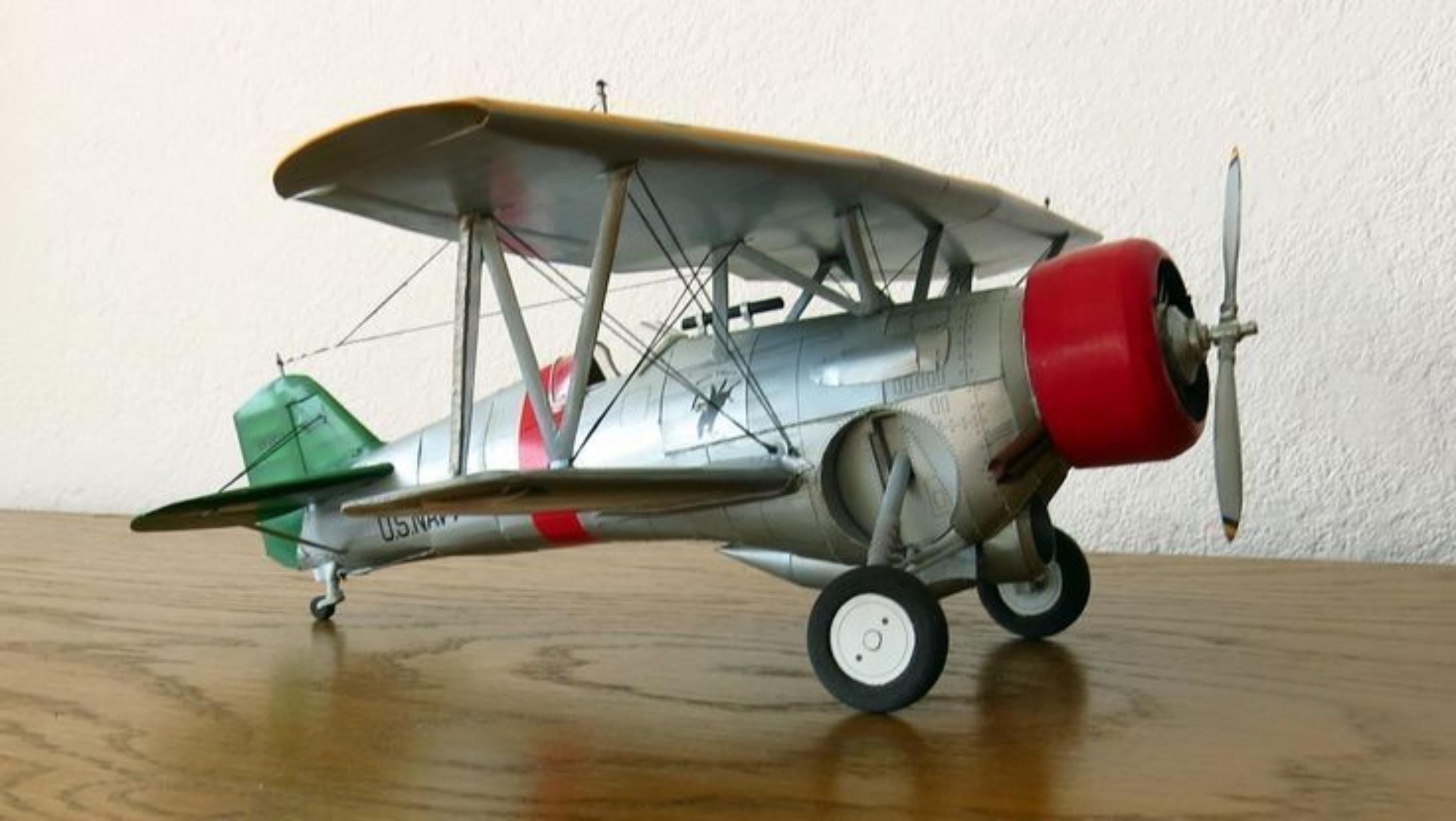 Papercraft Kit BF2C-1 Hawk Curtiss- Airplane 3d Paper Model Crafting ...