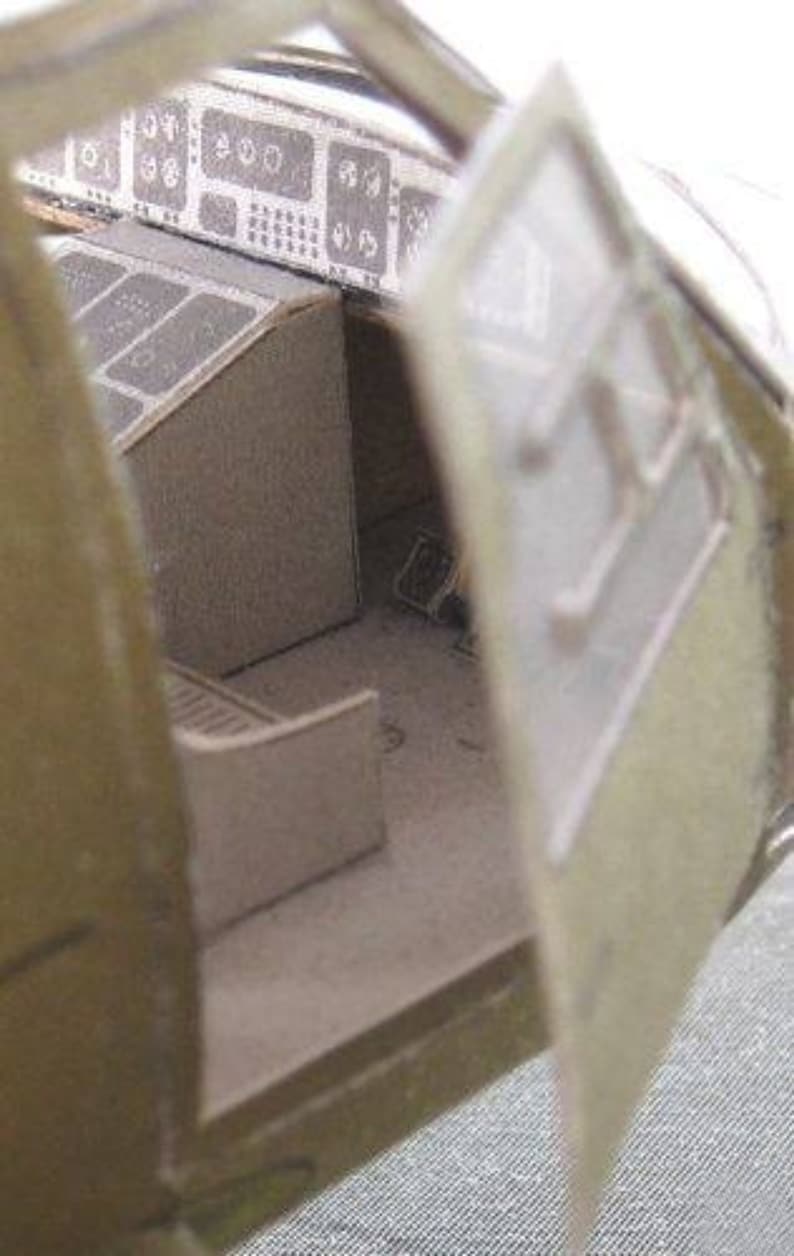 Papercraft Kit UH-60 Black Hawk Helicopter 3d Paper Model Crafting Kit ...