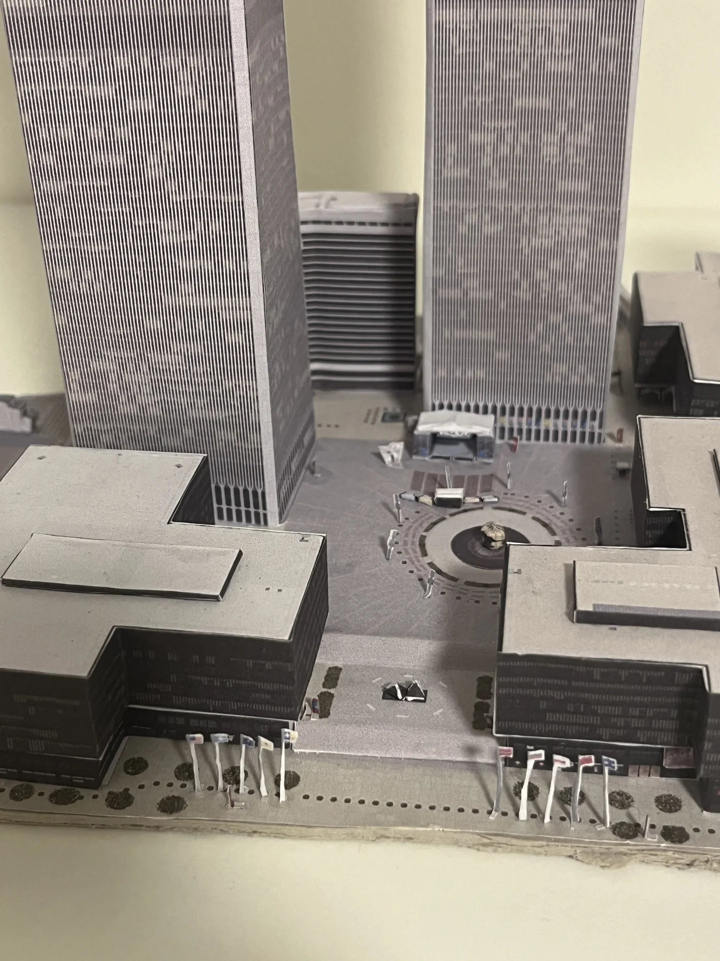 Papercraft Kit World Trade Center 3d Paper Model Crafting Kit PDF Plans ...