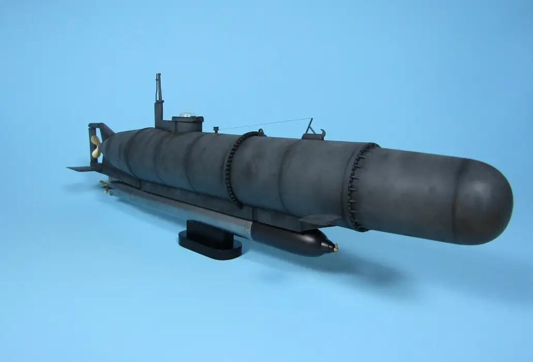 Papercraft Kit U-boat Submarine 3d Paper Model Crafting Kit PDF Plans ...