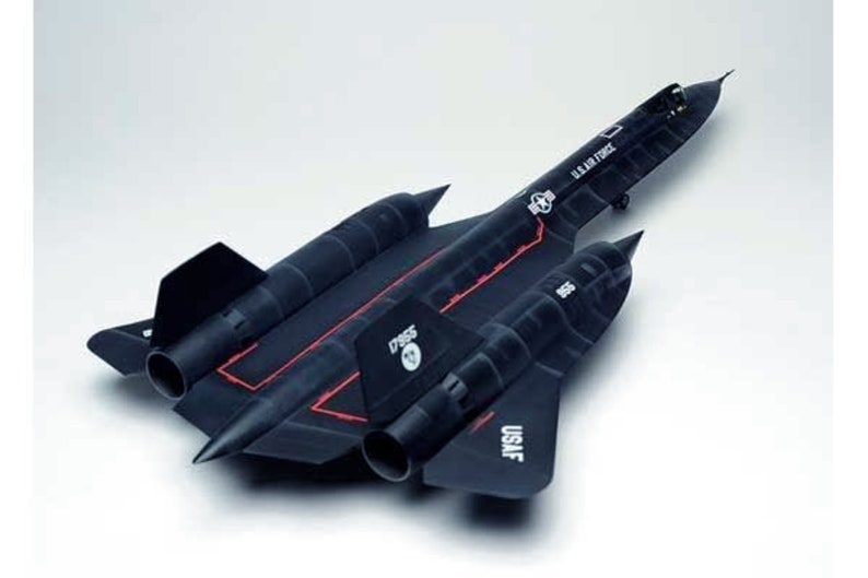 Papercraft Kit SR-71 Blackbird Airplane 3d Paper Model Crafting Kit PDF ...