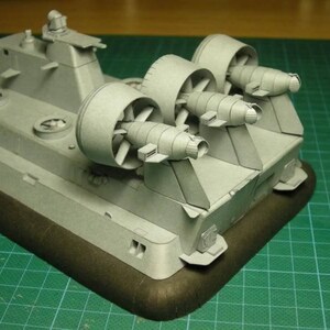 Papercraft Kit Hovercraft 3d Paper Model Crafting Kit PDF Plans to ...