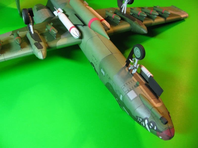 Papercraft Kit A-10 Warthog Airplane 3d Paper Model Crafting Kit PDF ...
