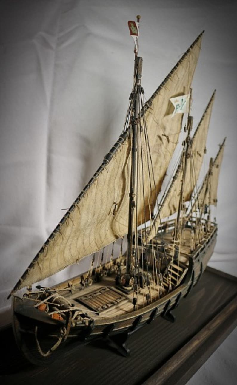 Papercraft Kit La Nina Ship 3d Paper Model Crafting Kit PDF Plans to ...