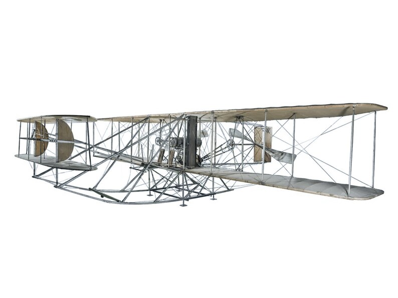 Papercraft Kit Wright Brothers Flyer 1 Airplane 3d Paper Model Crafting ...