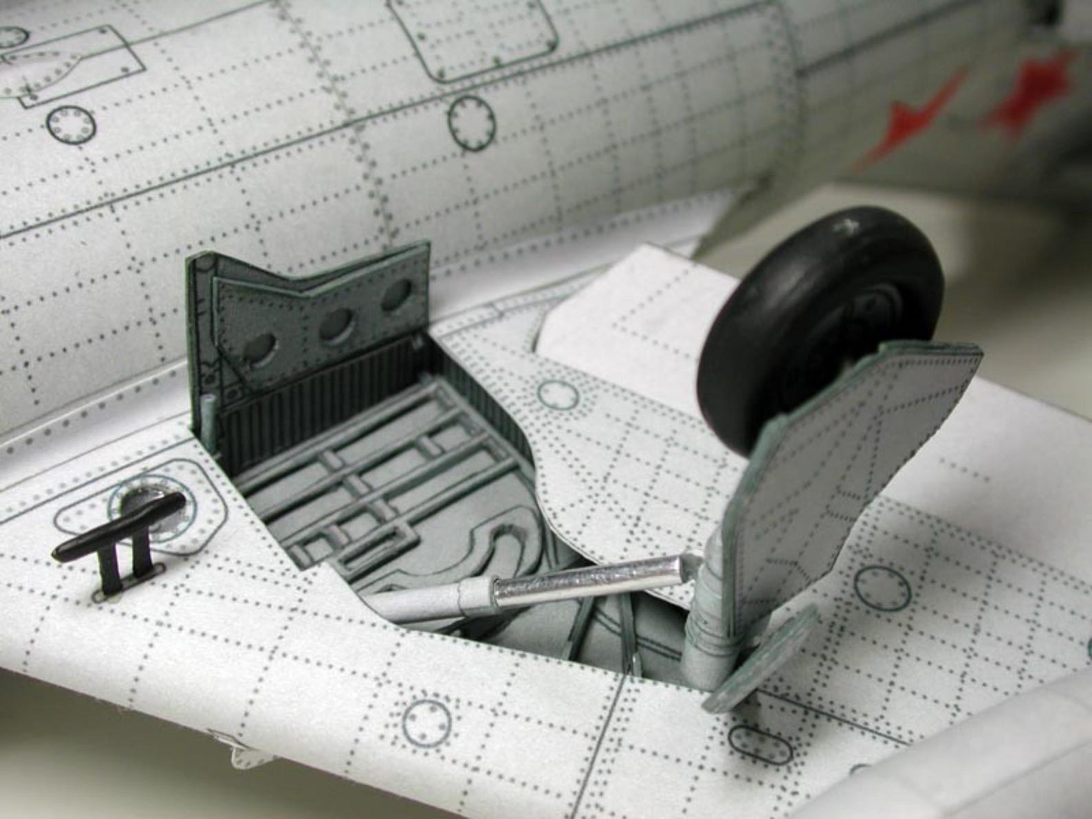 Papercraft Kit Mig-15 Fagot Airplane 3d Paper Model Crafting Kit PDF ...