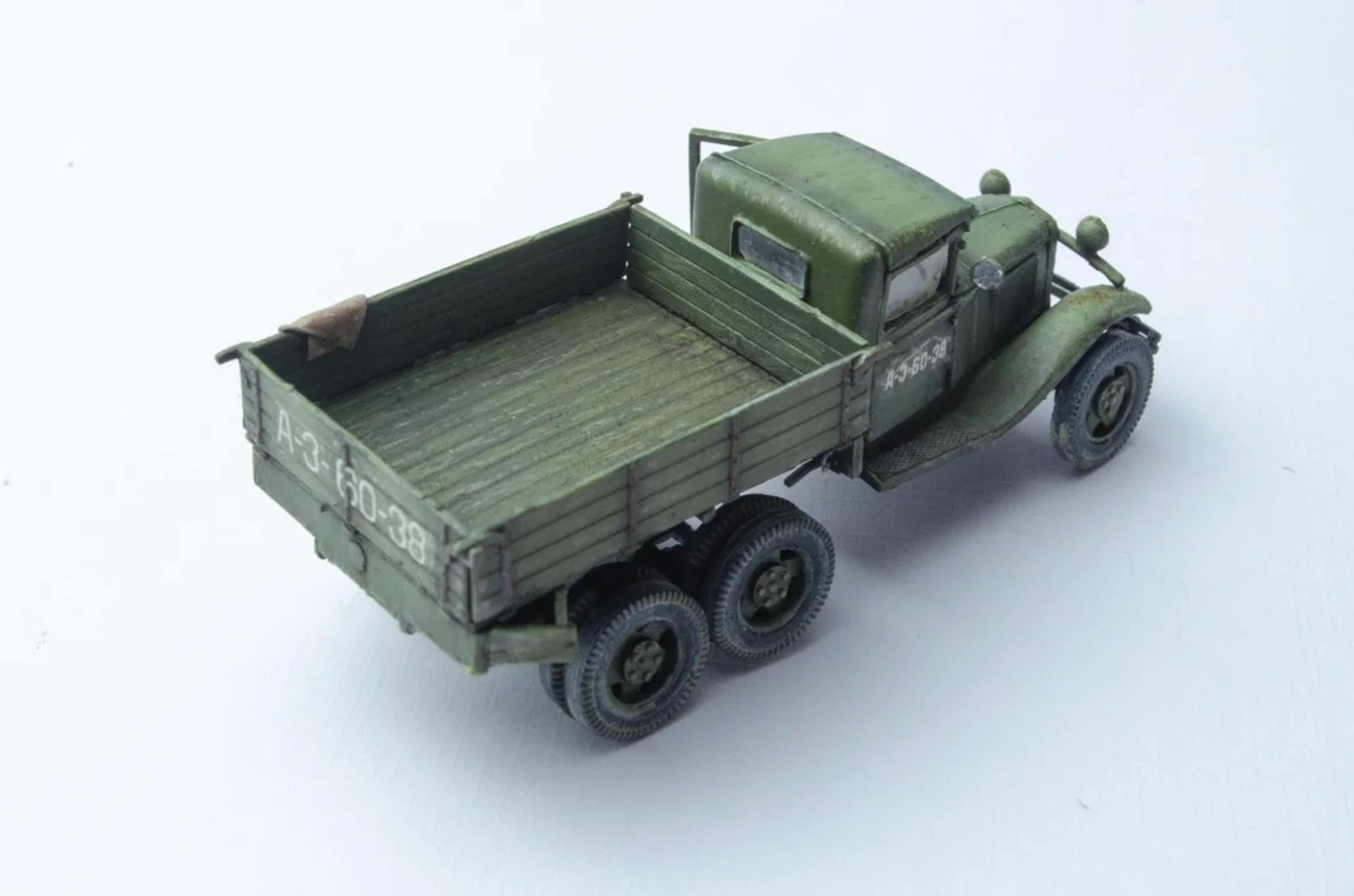 Papercraft Kit Truck Gaz-aaa 3d Paper Model Crafting Kit PDF Plans to ...