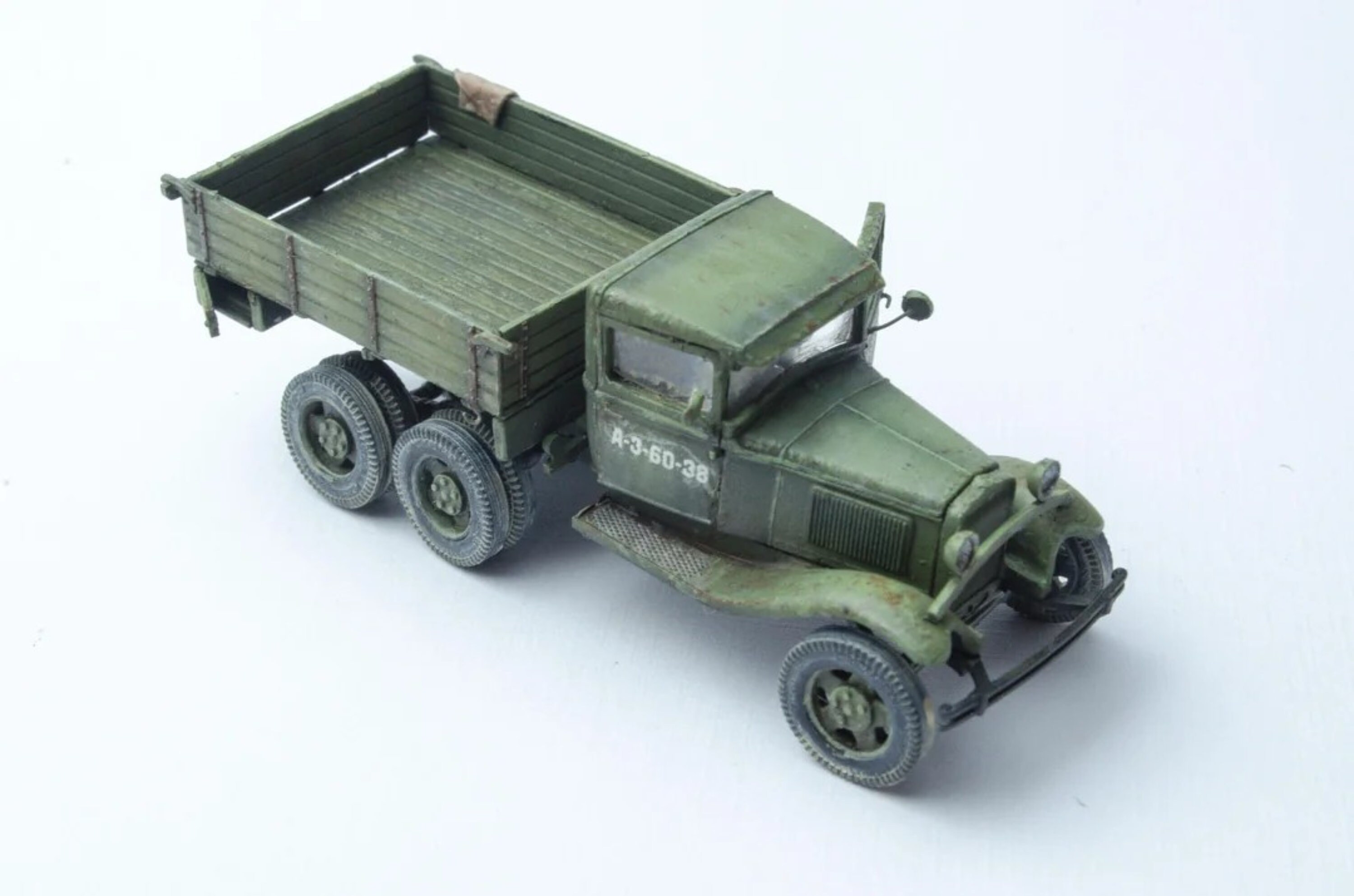 Papercraft Kit Truck Gaz-aaa 3d Paper Model Crafting Kit PDF Plans to ...