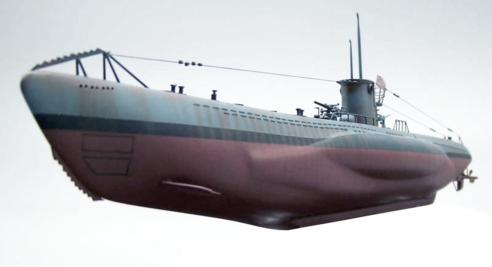 Papercraft Kit VII-A U-boat Submarine 3d Paper Model Crafting Kit PDF ...