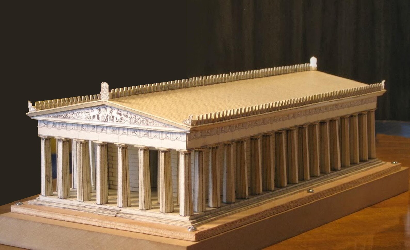 Papercraft Kit Parthenon Athenian Acropolis Greece 3d Paper Model ...