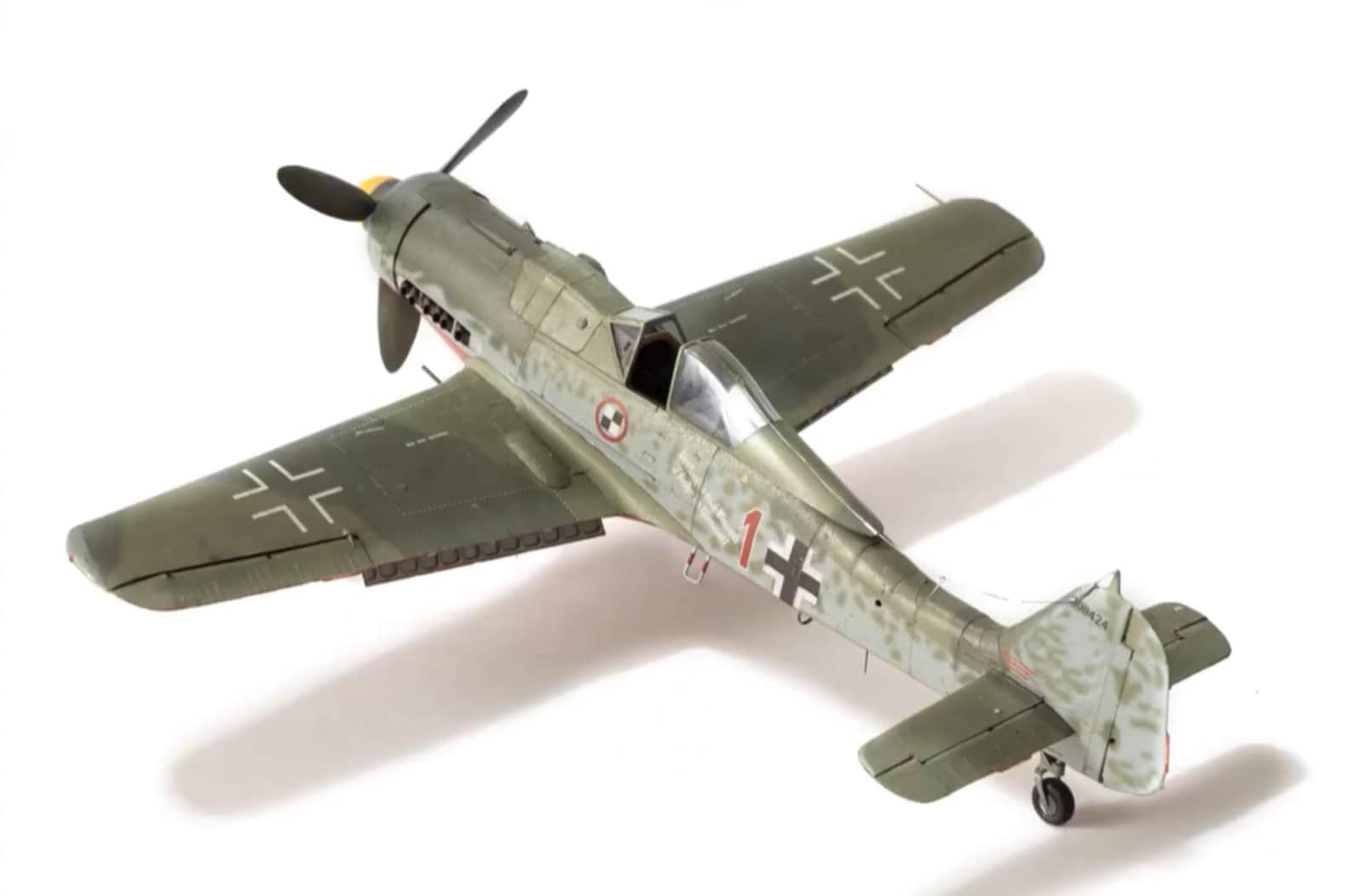 Papercraft Kit Focke-wulf Fw 190 D-9 Airplane 3d Paper Model Crafting ...